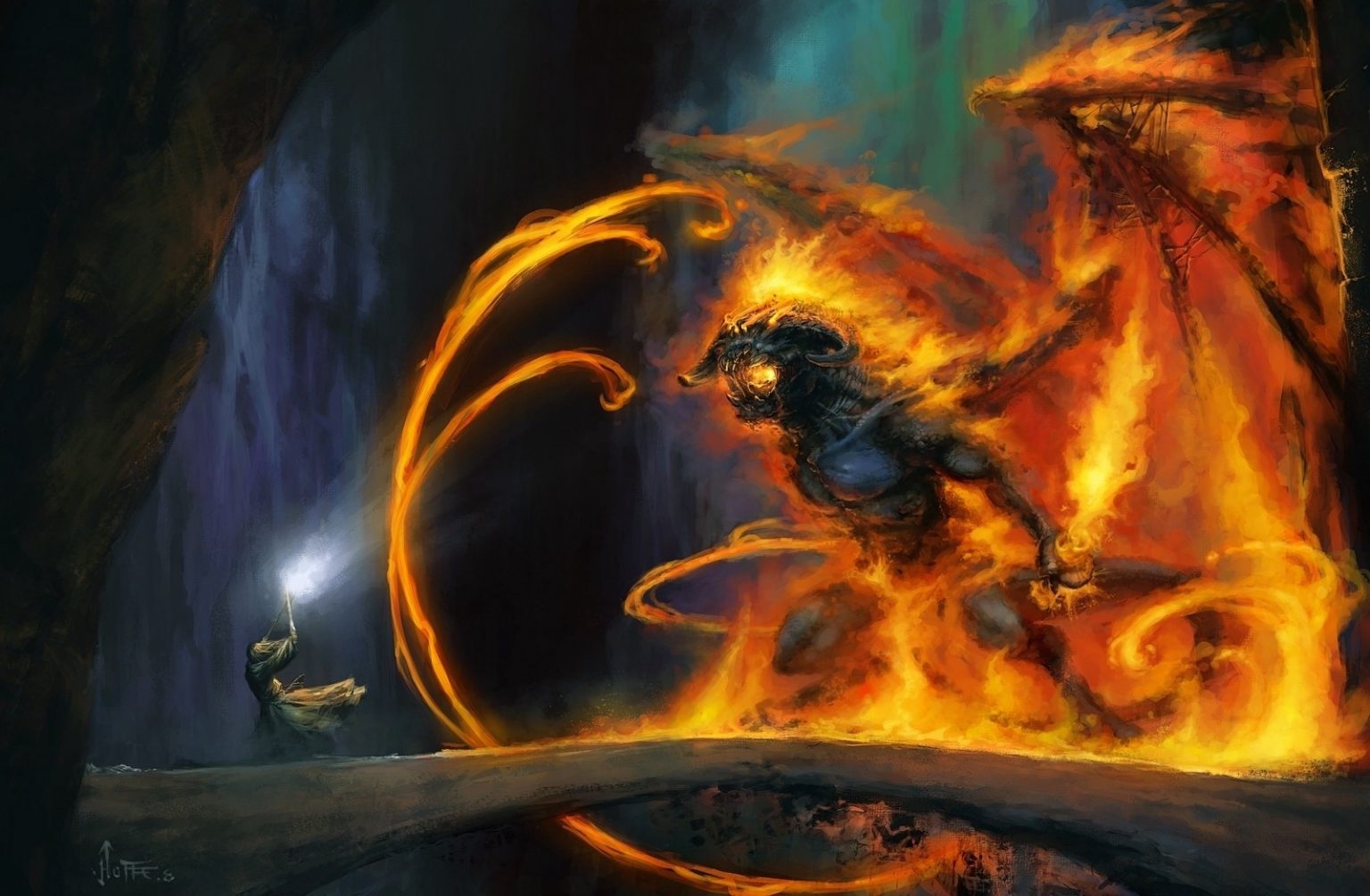 Balrog - Makhluk "You Shall Not Pass" Yang Lawan Gandalf - The Patriots